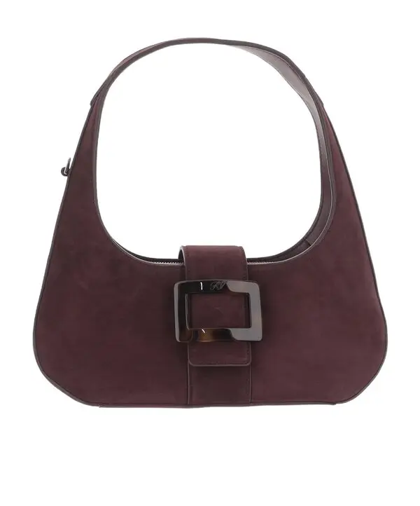 ROGER VIVIER Single-handle Handbag With Buckle Detail - Red