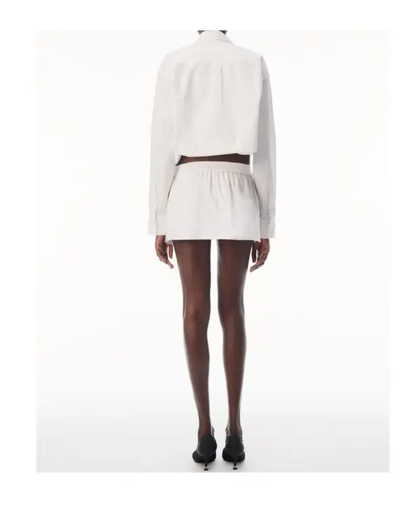 Alexander Wang Cropped Striped Shirt