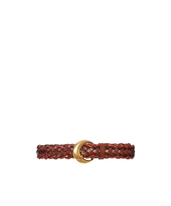 Etro Paisley-patterned Woven Belt
