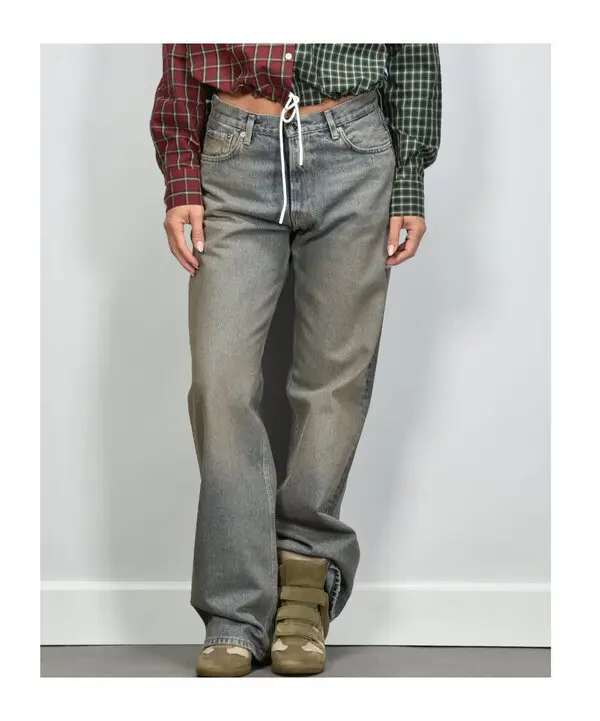 HAIKURE Belt-loop Jeans