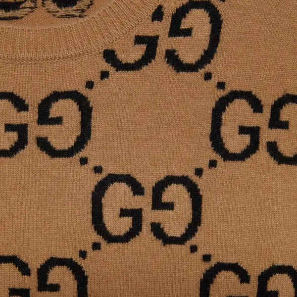 Gucci Gg Jacquard Wool Sweater