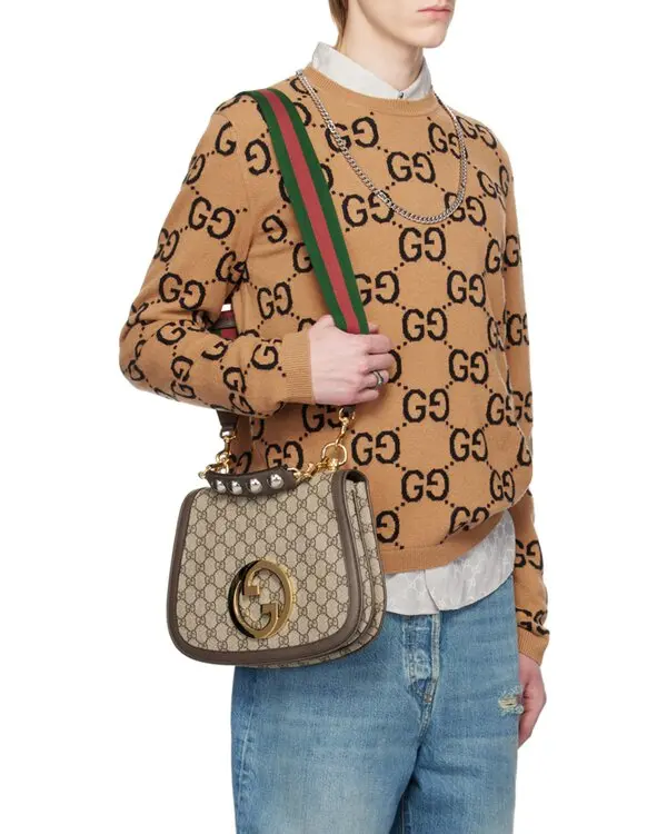 Gucci Gg Jacquard Wool Sweater