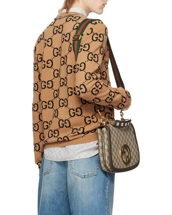 Gucci Gg Jacquard Wool Sweater