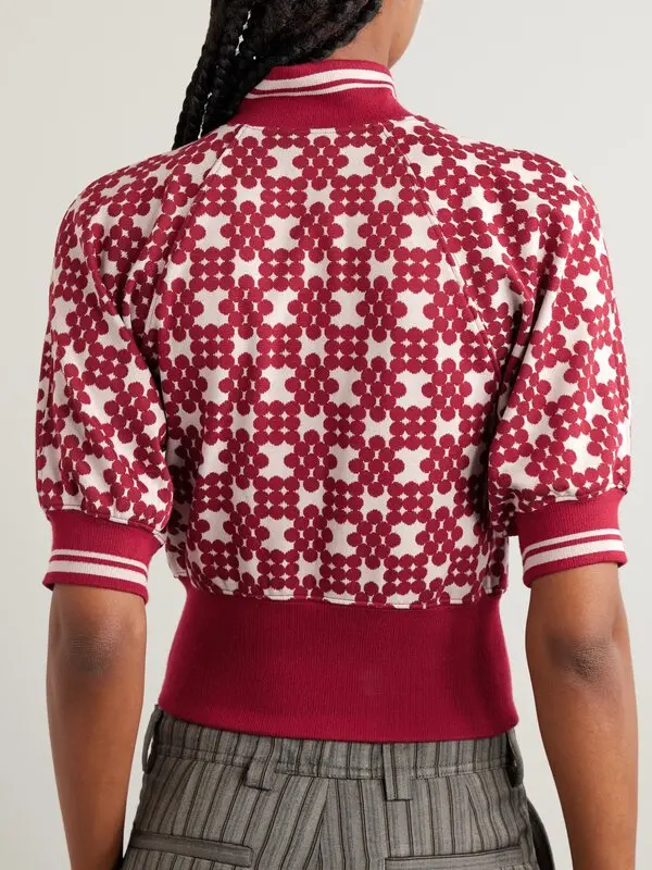 Dries Van Noten Ribbed Jacquard Sweater