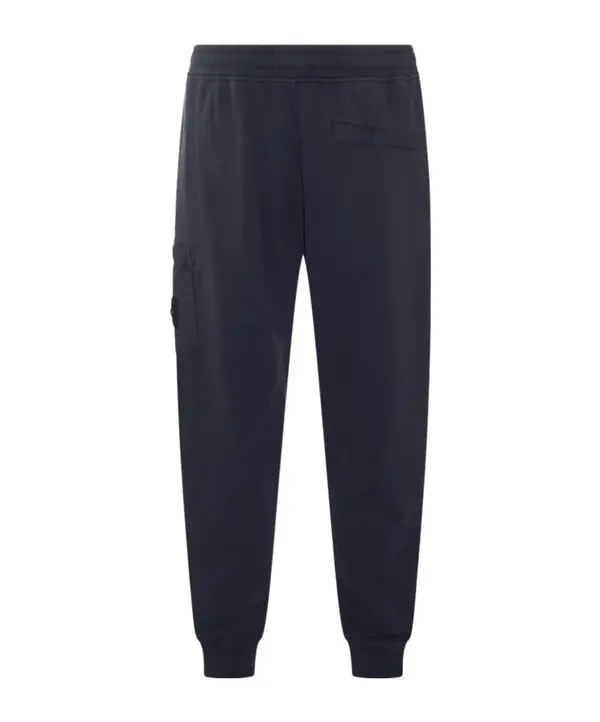 Stone Island Logo Patch Drawstring Sweatpants