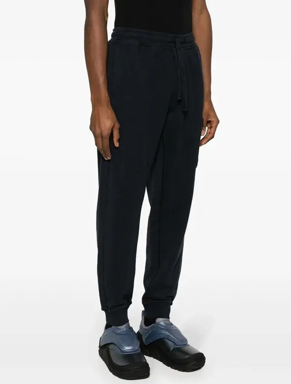 Stone Island Logo Patch Drawstring Sweatpants