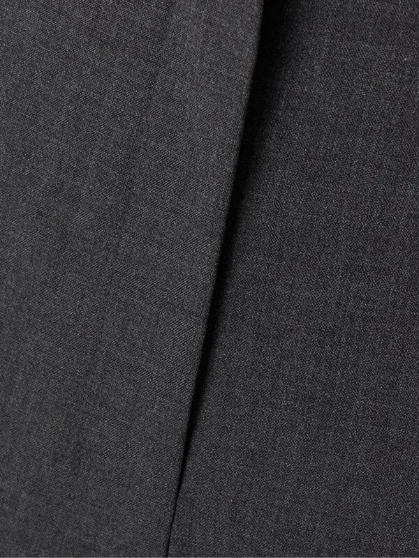 Theory Flared Wool Blend Trousers