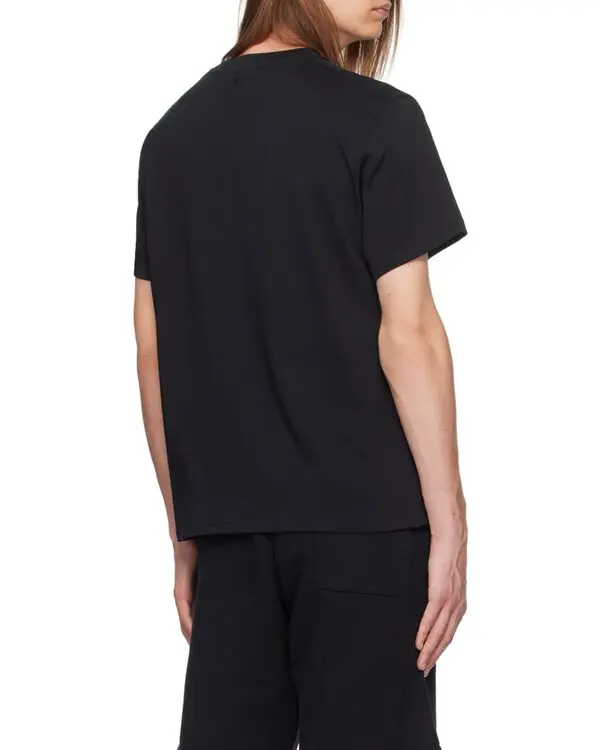 AMI Paris Logo Embossed Crewneck T-shirt