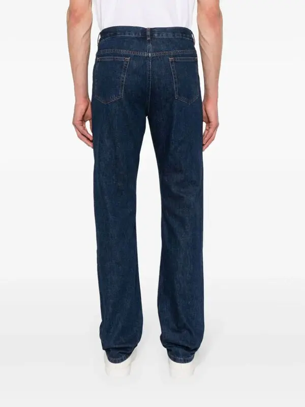 A.p.c. High-rise Straight-leg Jeans