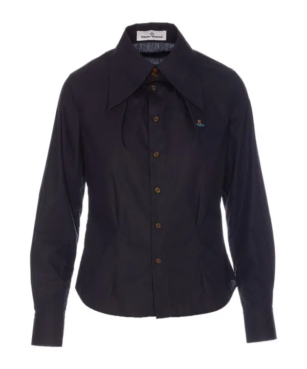 VIVIENNE WESTWOOD Orb Embroidered Shirt - No