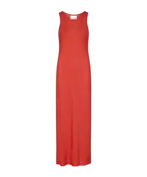 Loulou De Saison Myron Lds Jersey Dress - Red