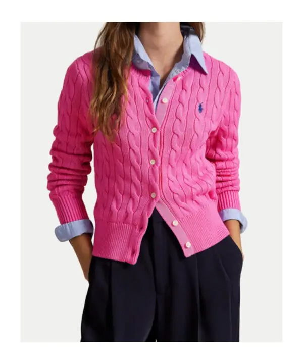 Polo Ralph Lauren Cable-knit Cotton Cardigan