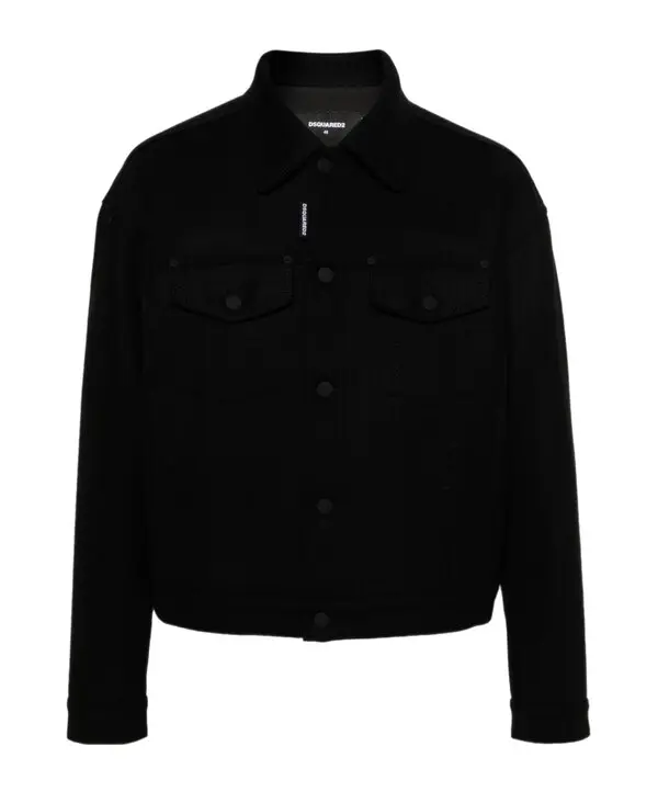 Dsquared2 Flap Chest Pocket Shirt Jacket