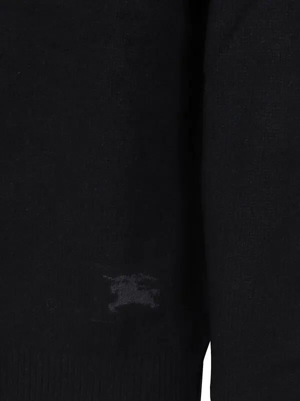 Burberry Cashmere Cardigan With Equestrian Knight Design