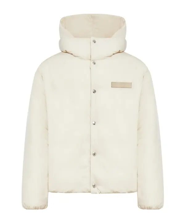 Jacquemus Logo Patch Padded Coat