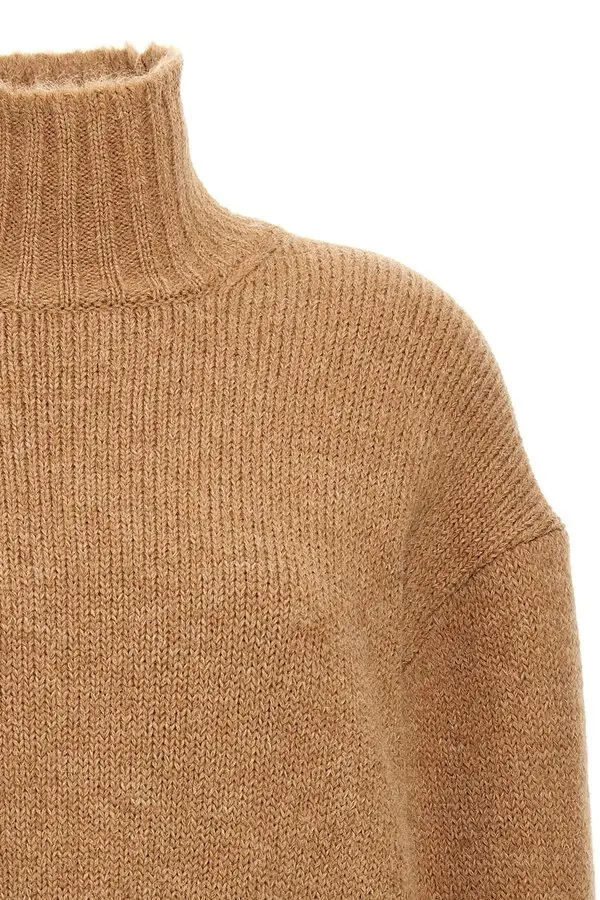 JIL SANDER High Neck Knitted Jumper