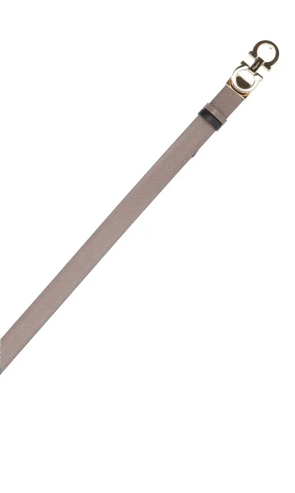FERRAGAMO Gancini Leather Belt