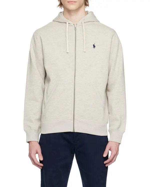Ralph Lauren Polo Pony Embroidered Zip-up Hoodie
