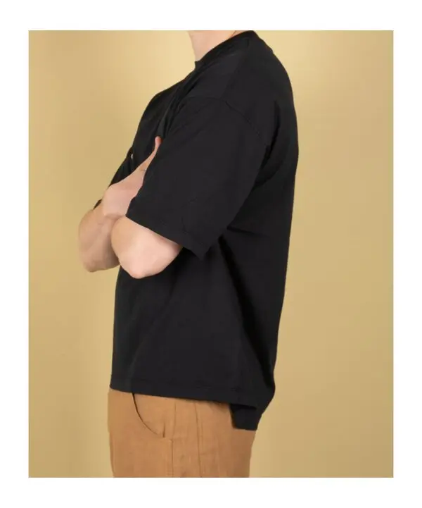 ROBERTO COLLINA Short-sleeved Crewneck T-shirt - Black