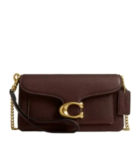 COACH Foldover Chain Shoulder Bag