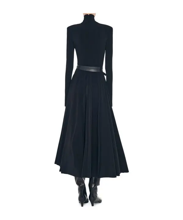 Norma Kamali Long-sleeved Dress