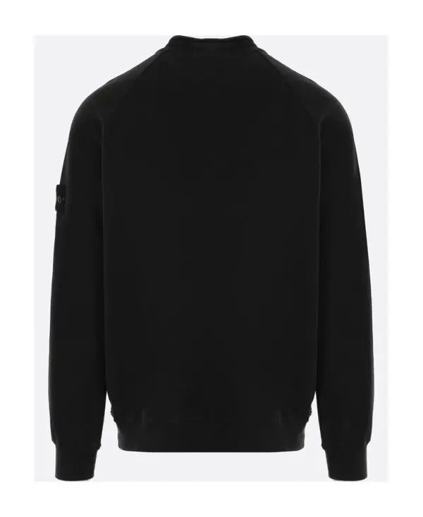 Stone Island Logo Patch Crewneck Sweatshirt
