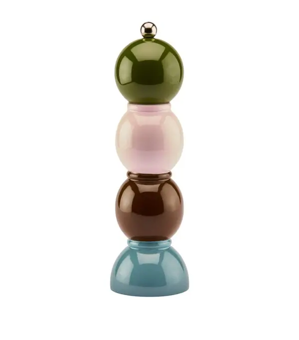 ADDISON ROSS Multi Bobbin Salt Or Pepper Mill - Green