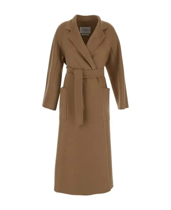 Max Mara Cashmere Lace-up Coat