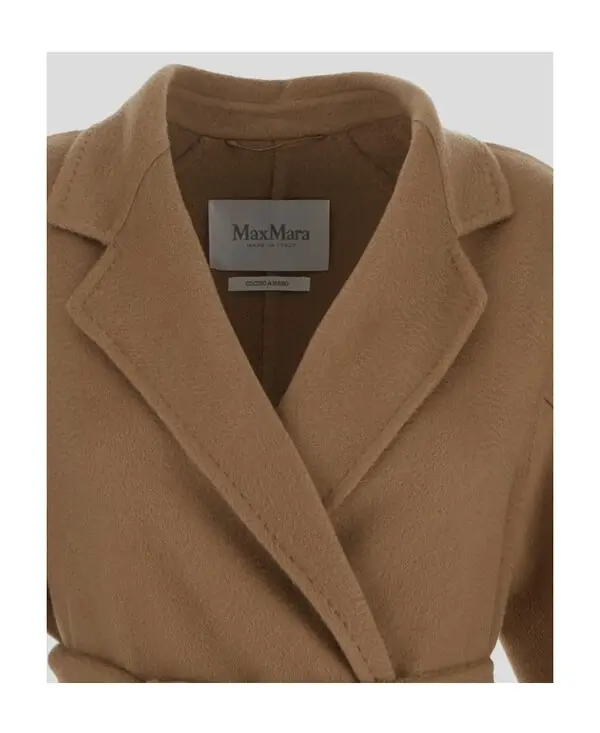 Max Mara Cashmere Lace-up Coat