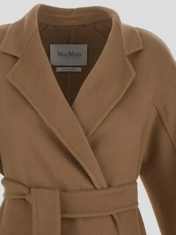 Max Mara Cashmere Lace-up Coat
