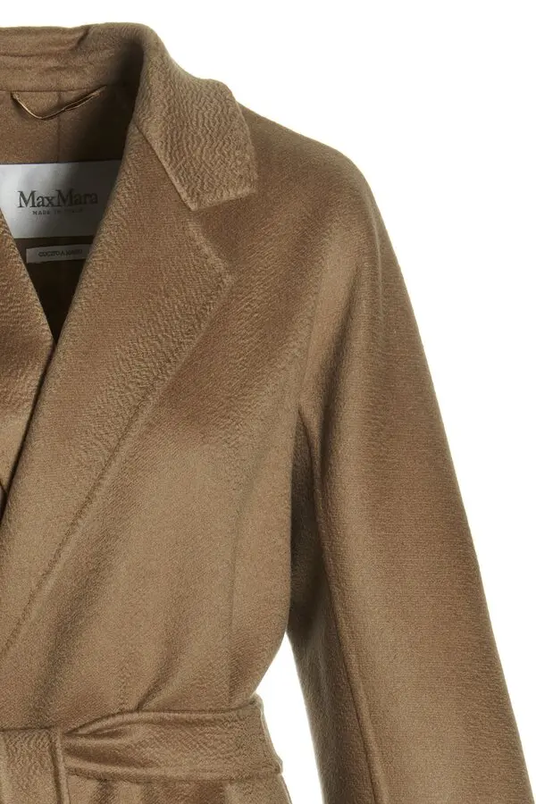 Max Mara Cashmere Lace-up Coat