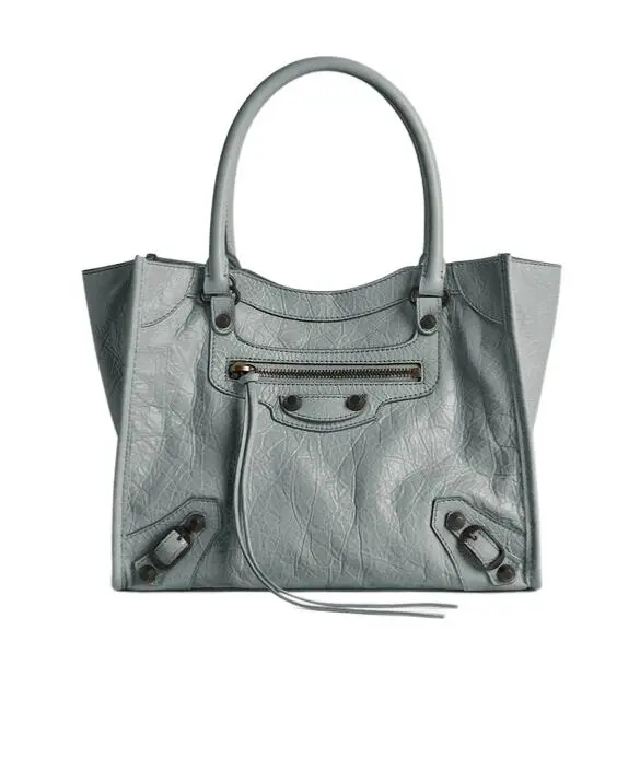 Balenciaga Le City Tote Bag Mini - Blue Grey
