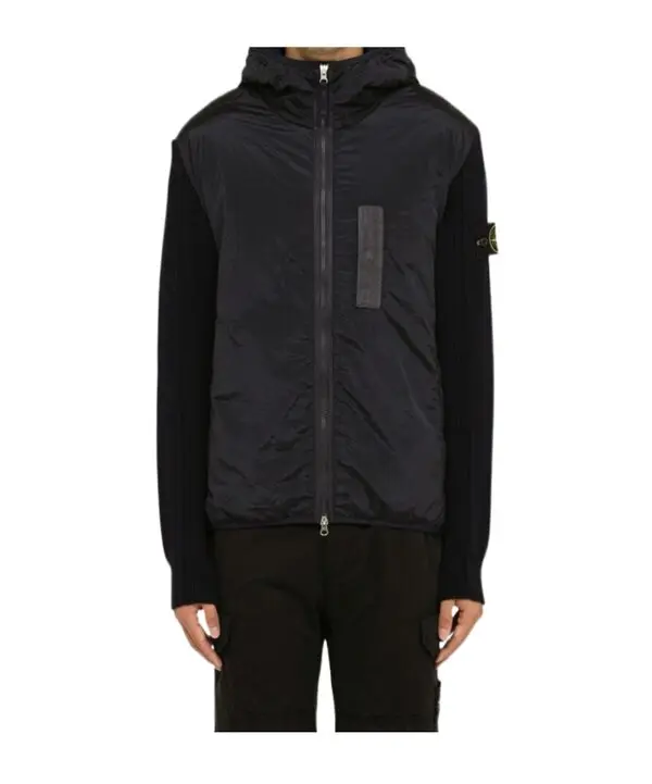 Stone Island Zip-front Hooded Jacket