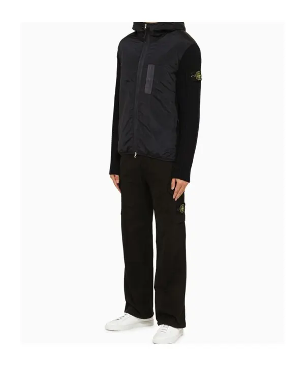 Stone Island Zip-front Hooded Jacket