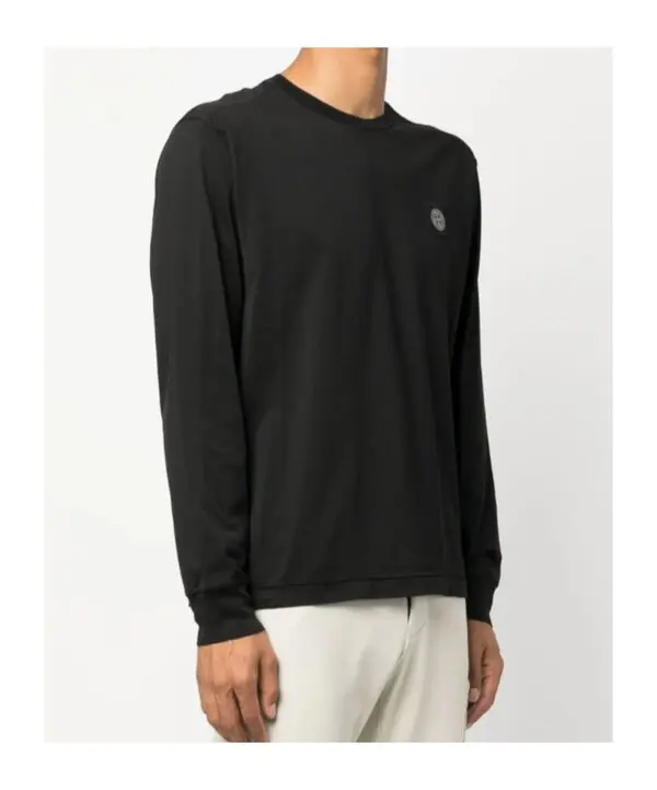Stone Island Compass-patch Long-sleeve T-shirt