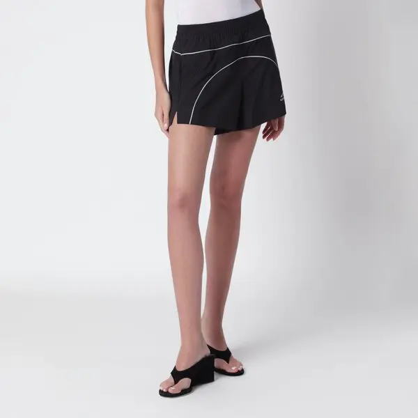 Balenciaga Technical Fabric Shorts With Reflective Trims
