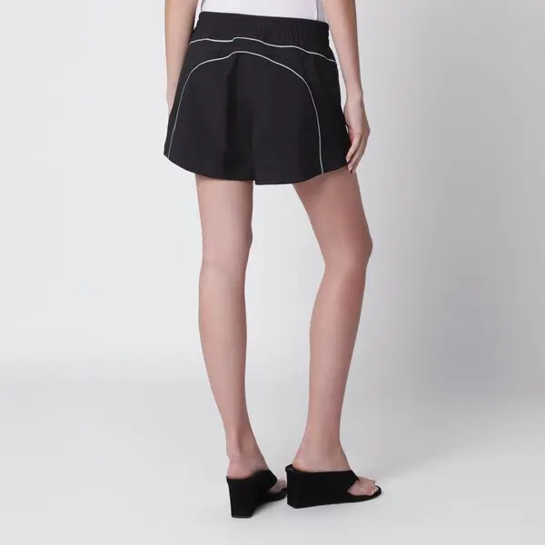 Balenciaga Technical Fabric Shorts With Reflective Trims