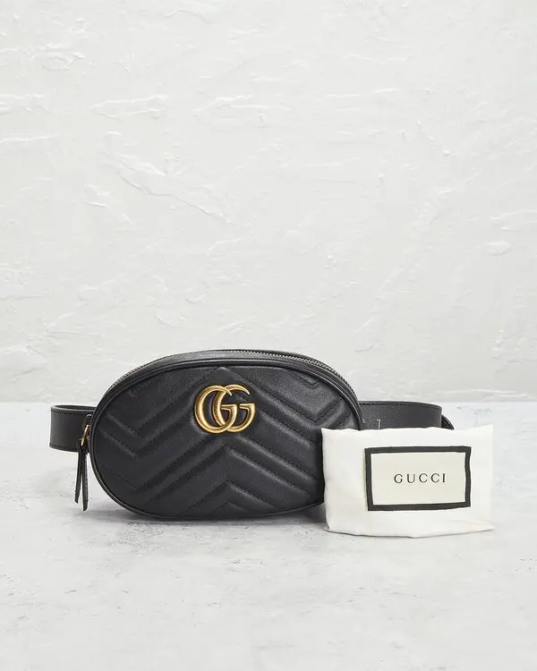 FWRD RENEW Gucci Gg Marmont Belt Bag