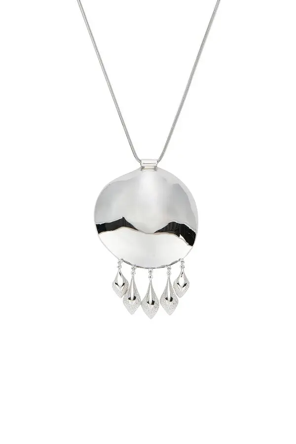 BEN-AMUN Silver-tone Drop Necklace