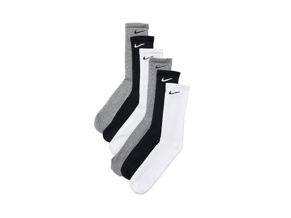 Nike Everyday Cushion Crew Socks 6 Pair Pack - Multi