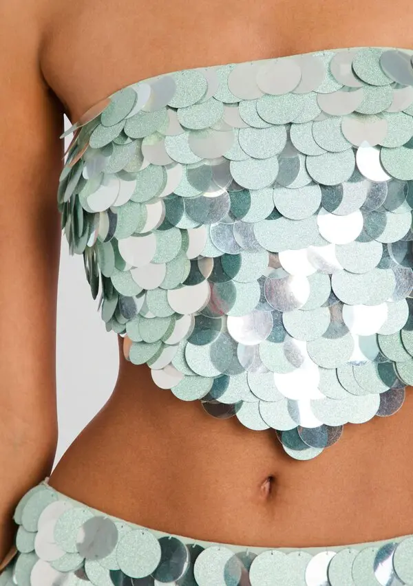 Retrofete Maeva Sequin Top