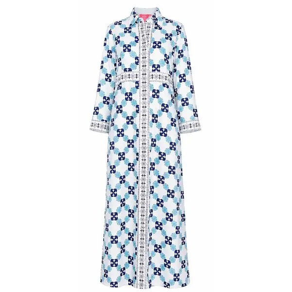JUST DARVINY Resort Dress Ocean Reef