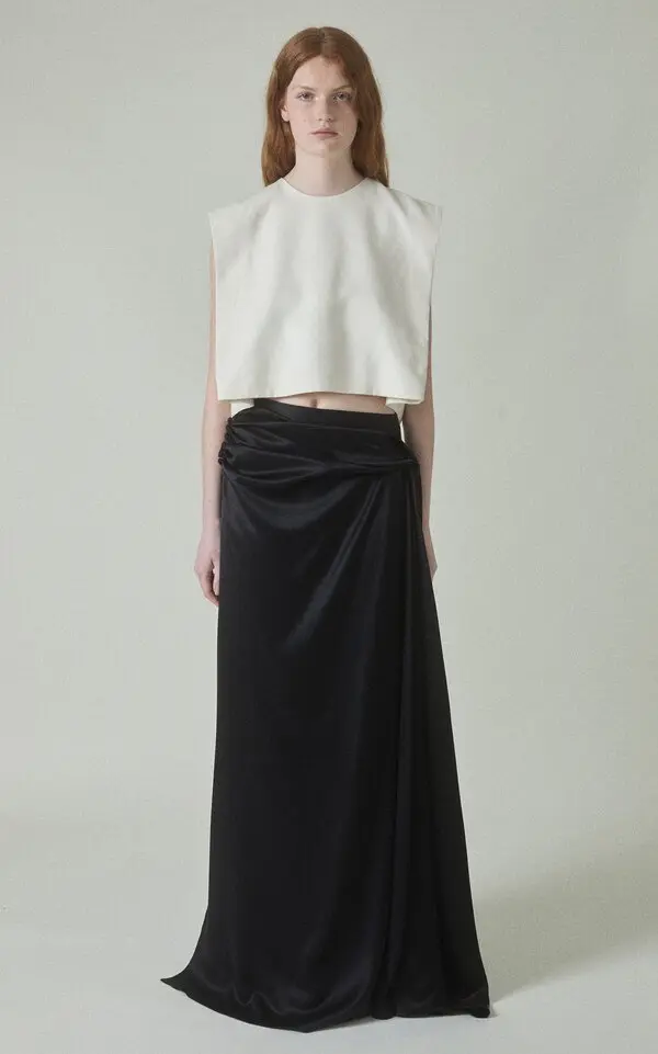 HEIRLOME Sylvie Silk Maxi Skirt