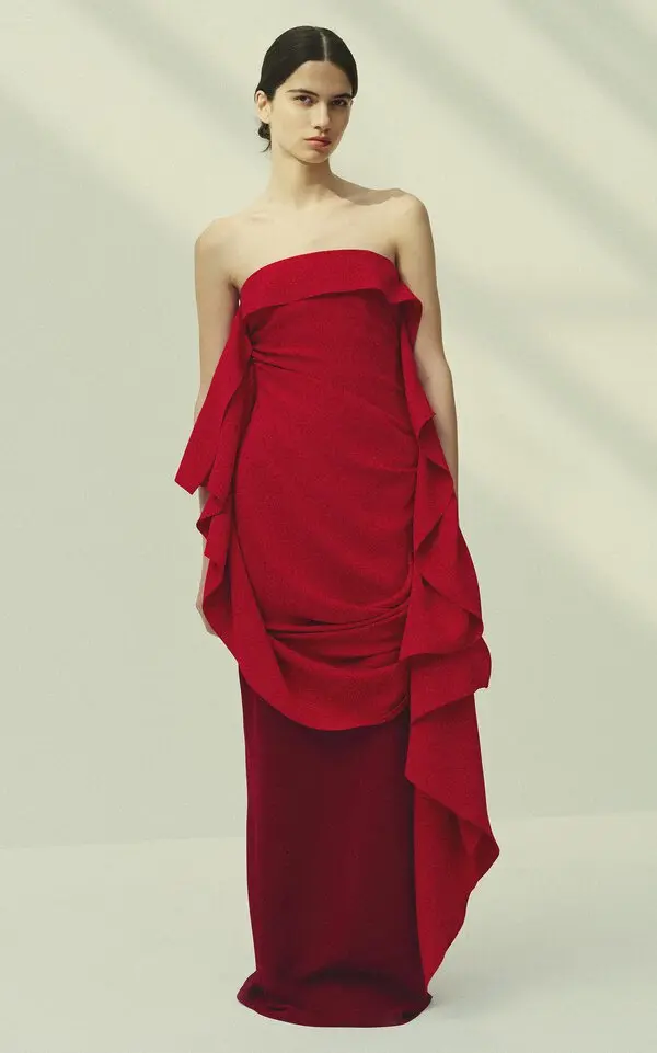 HEIRLOME Sylvie Silk Maxi Dress