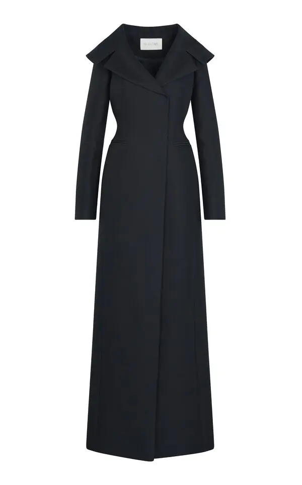 HEIRLOME Diara Silk-wool Coat