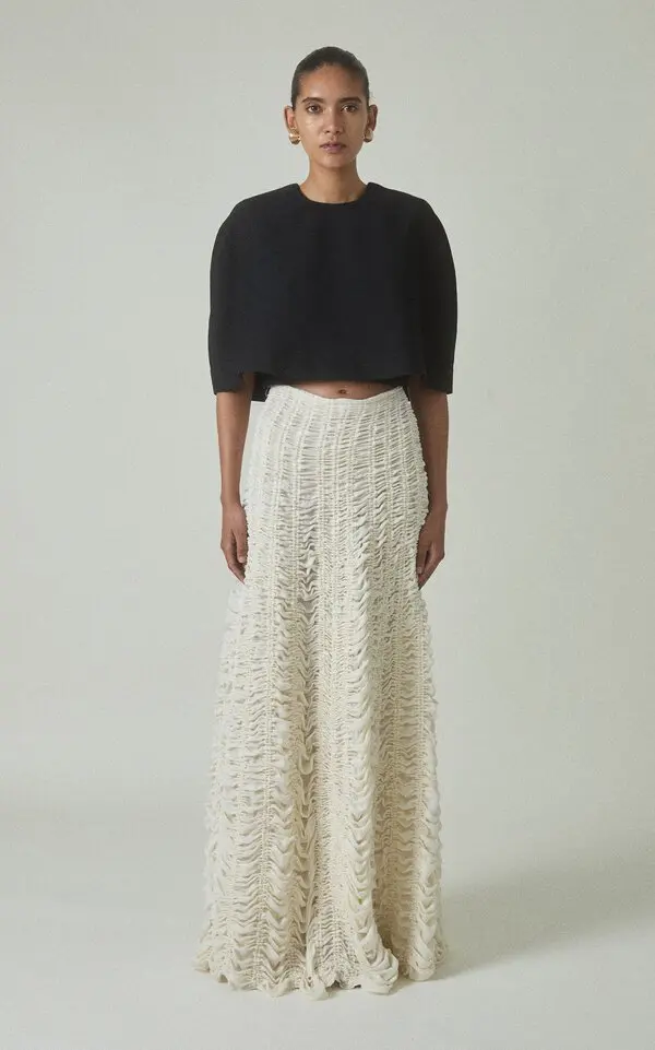 HEIRLOME Alma Silk Maxi Skirt