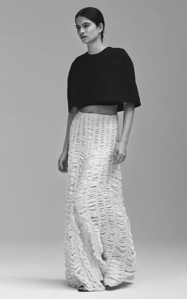 HEIRLOME Alma Silk Maxi Skirt