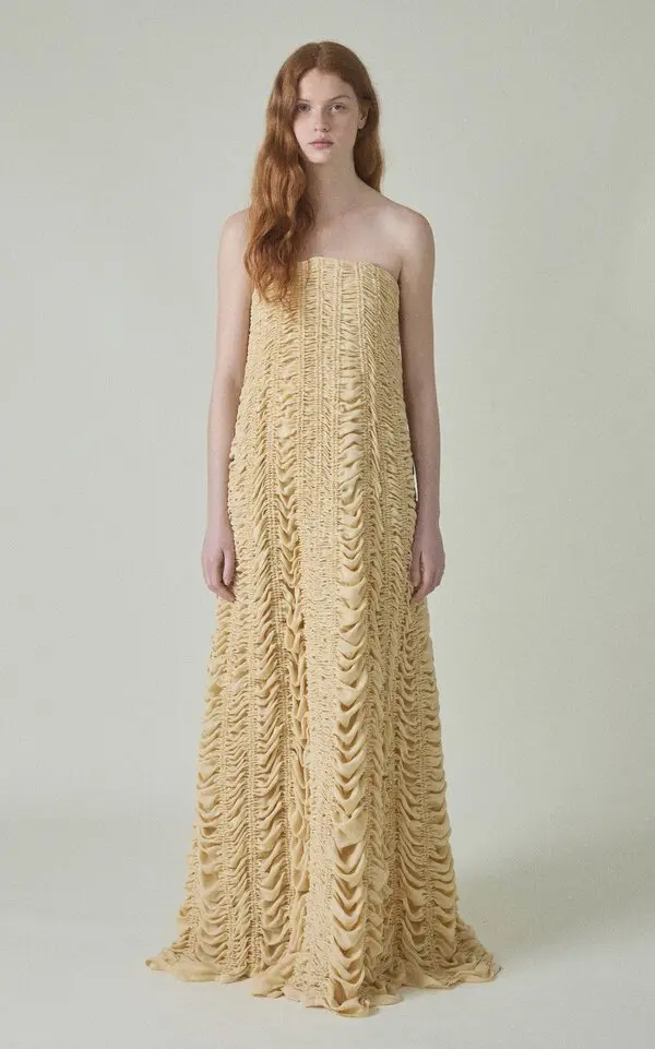 HEIRLOME Marisol Silk Maxi Dress