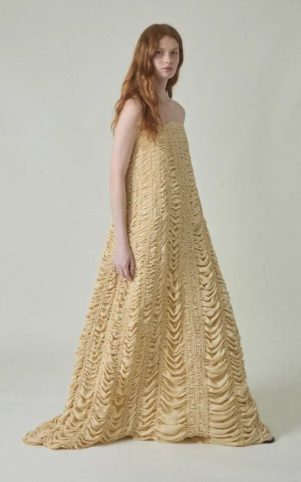 HEIRLOME Marisol Silk Maxi Dress