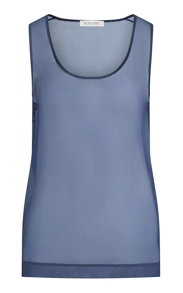HEIRLOME Elaine Silk Organza Top